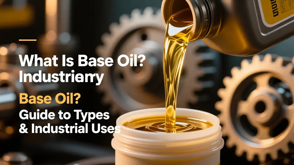 What Is Base Oil? Guide to Types & Industrial Uses